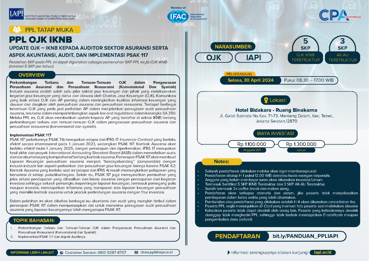 PPL OJK IKNB UPDATE OJK – IKNB KEPADA AUDITOR SEKTOR ASURANSI SERTA ...